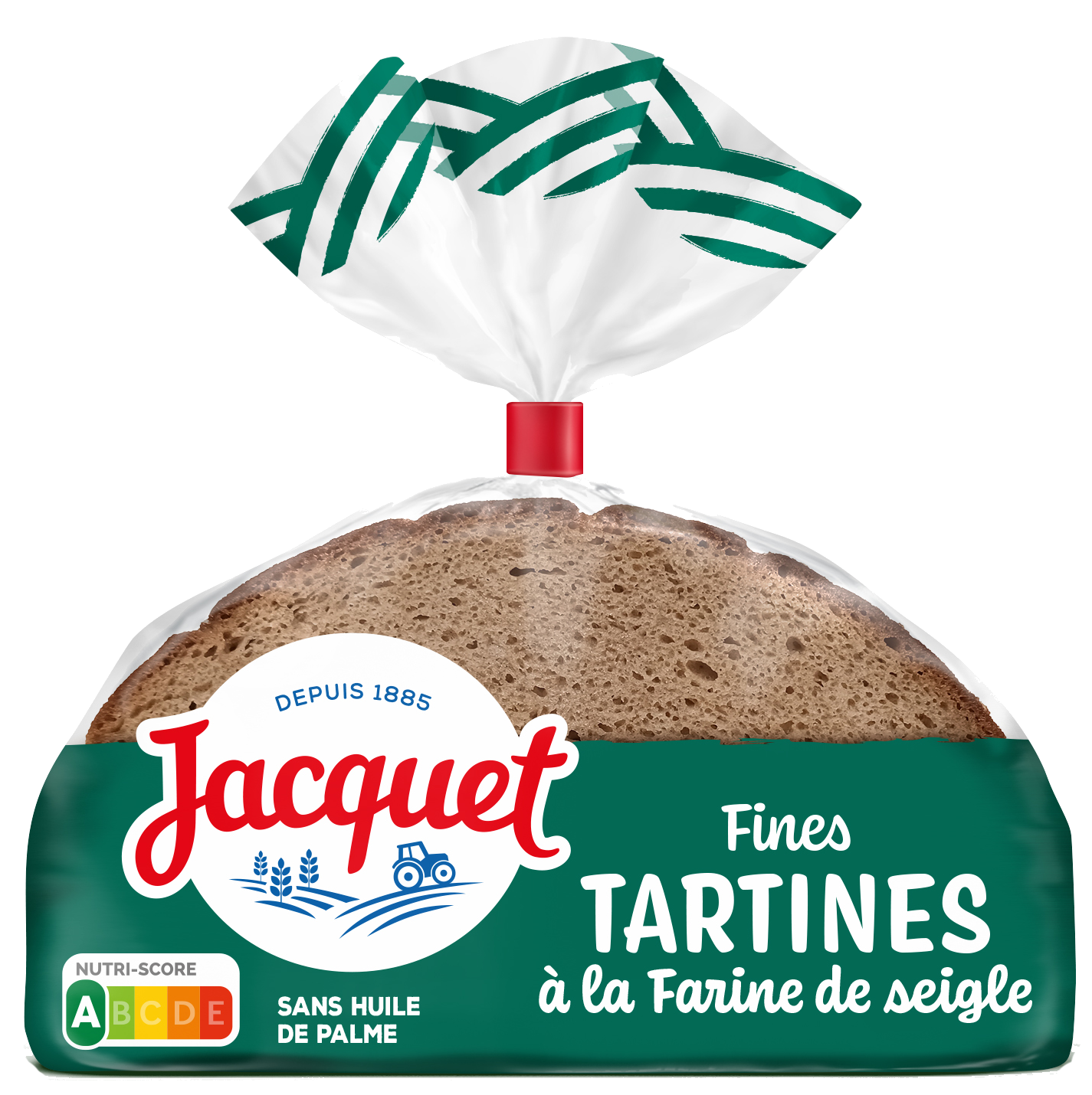 Pain Jacquet Logo Jacquet Pain De Mie Nature, 21 Maxi Tranches, 825g