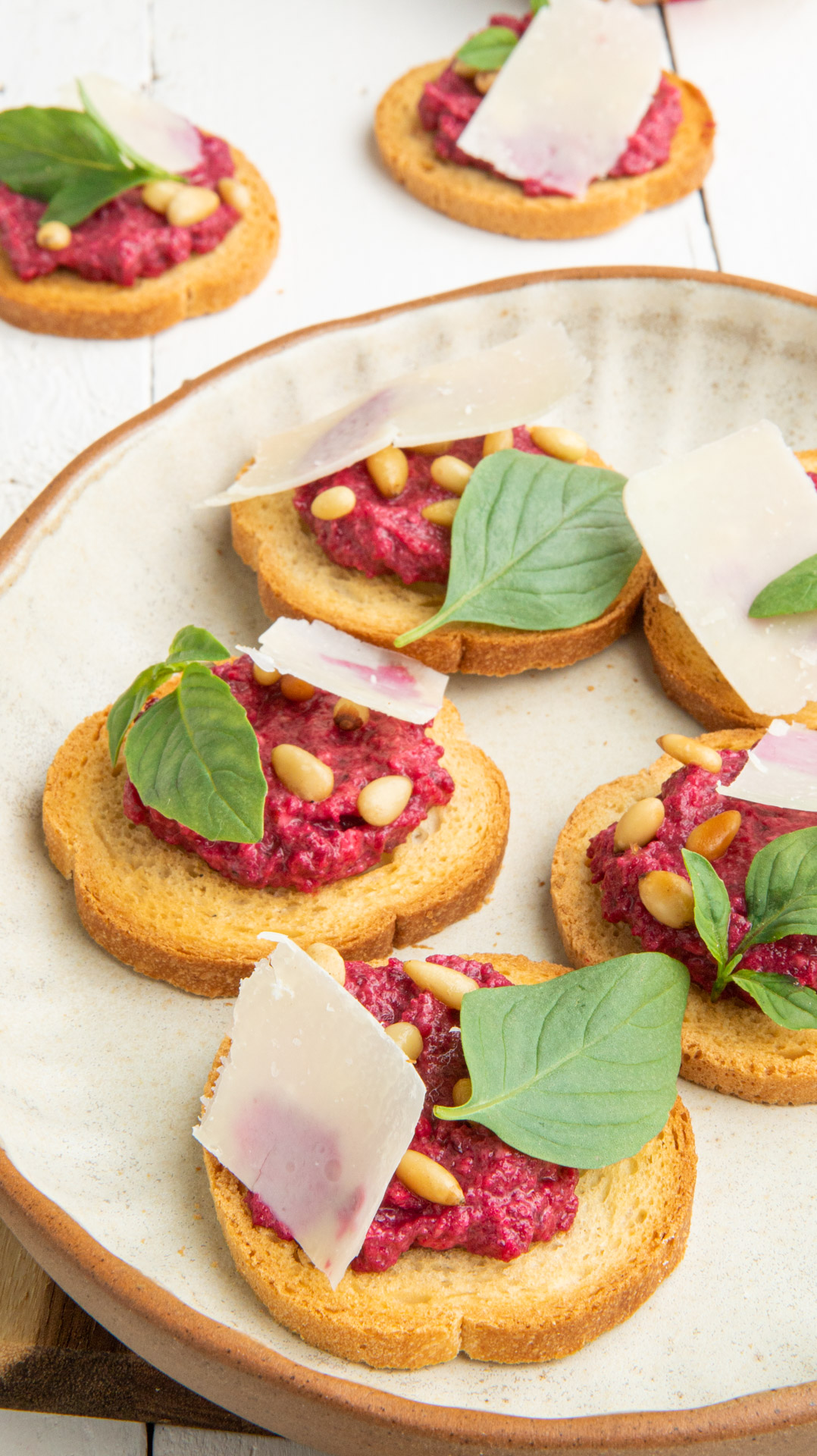 Toast au pesto de betterave - Pains Jacquet
