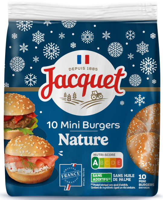 Mini pain burger : Mini hamburger pour l'apéro ! - Pains Jacquet