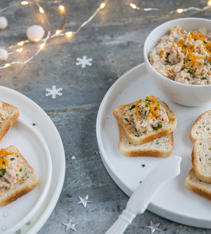 Salade de chèvre chaud sur toast - Pains Jacquet