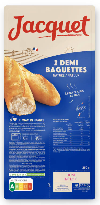 Nos engagements - Pains Jacquet