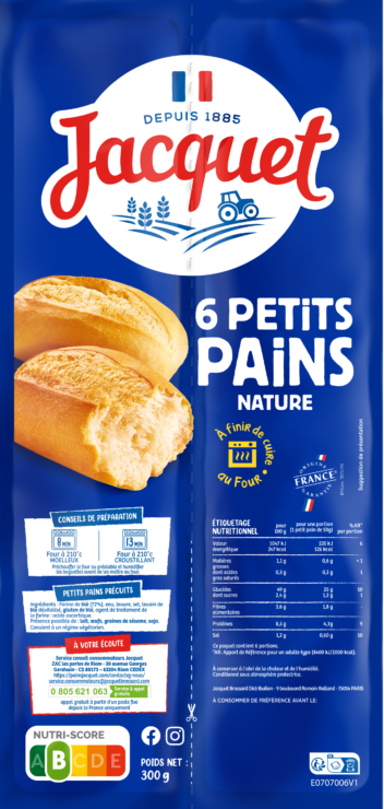 Pain complet & aux céréales | Pain de table - Pains Jacquet