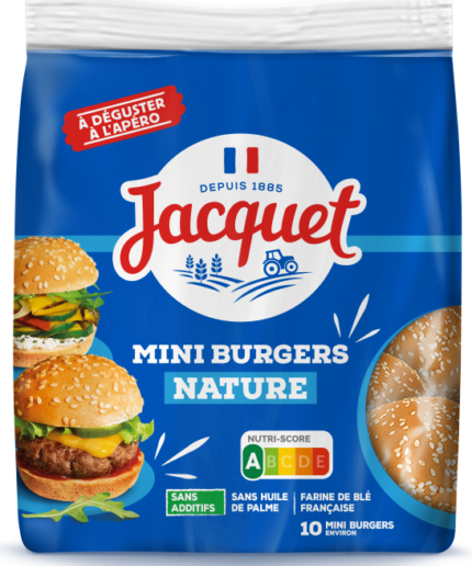 Mini pain burger : Mini hamburger pour l'apéro ! - Pains Jacquet