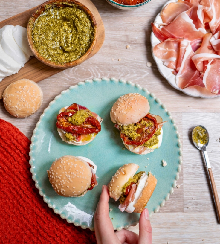 Mini pain burger : Mini hamburger pour l'apéro ! - Pains Jacquet