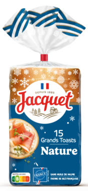 Pains fêtes de fin d'année : Grands toasts - Pains Jacquet