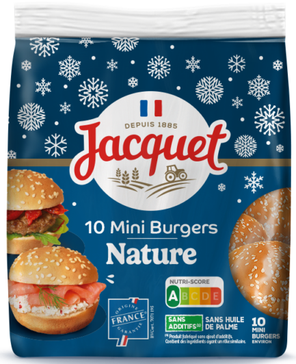 Mini pain burger : Mini hamburger pour l'apéro ! - Pains Jacquet