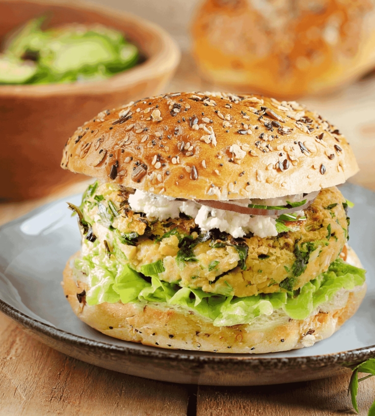 Burger végétarien - Idée recette de burger par Jacquet