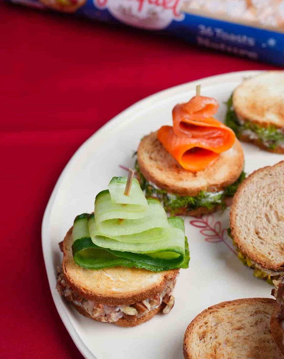 Trio de toasts festifs - Pains Jacquet