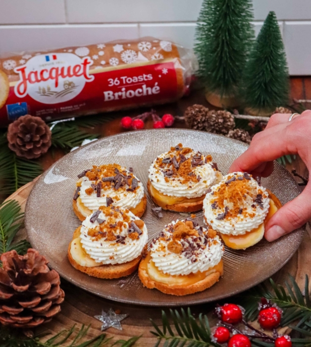 Trio de toasts festifs - Pains Jacquet