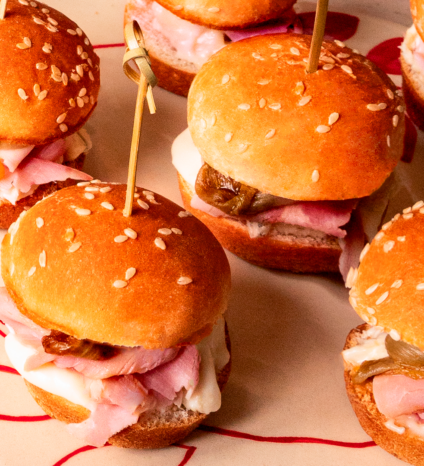 Mini pain burger : Mini hamburger pour l'apéro ! - Pains Jacquet